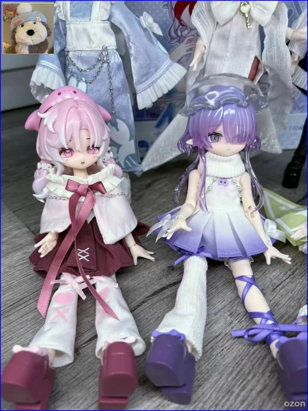 Коллекционная фигурка Слепая коробка COME4FREE Minty 2 Ocean Gem Series Blind Box Figures, кукла BJD