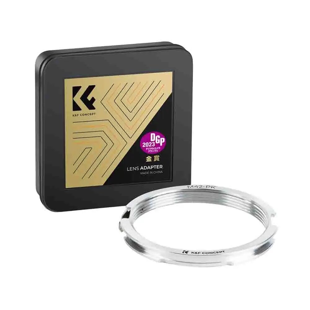 Адаптер K&F CONCEPT M42 на Pentax K