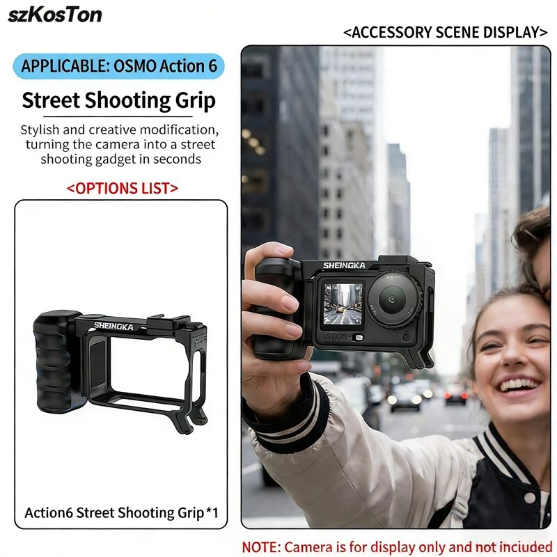Держатель-кейс Xplorer Grip для DJI OSMO Action 6
