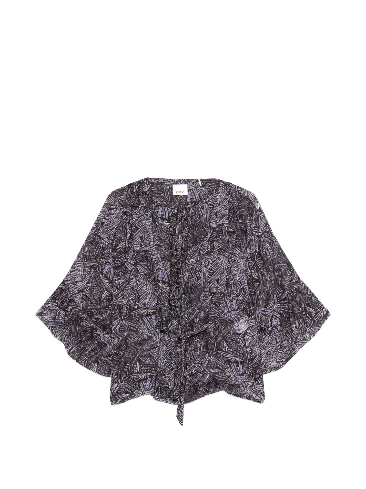 Рубашка Isabel Marant Tekia, размер 40, черный