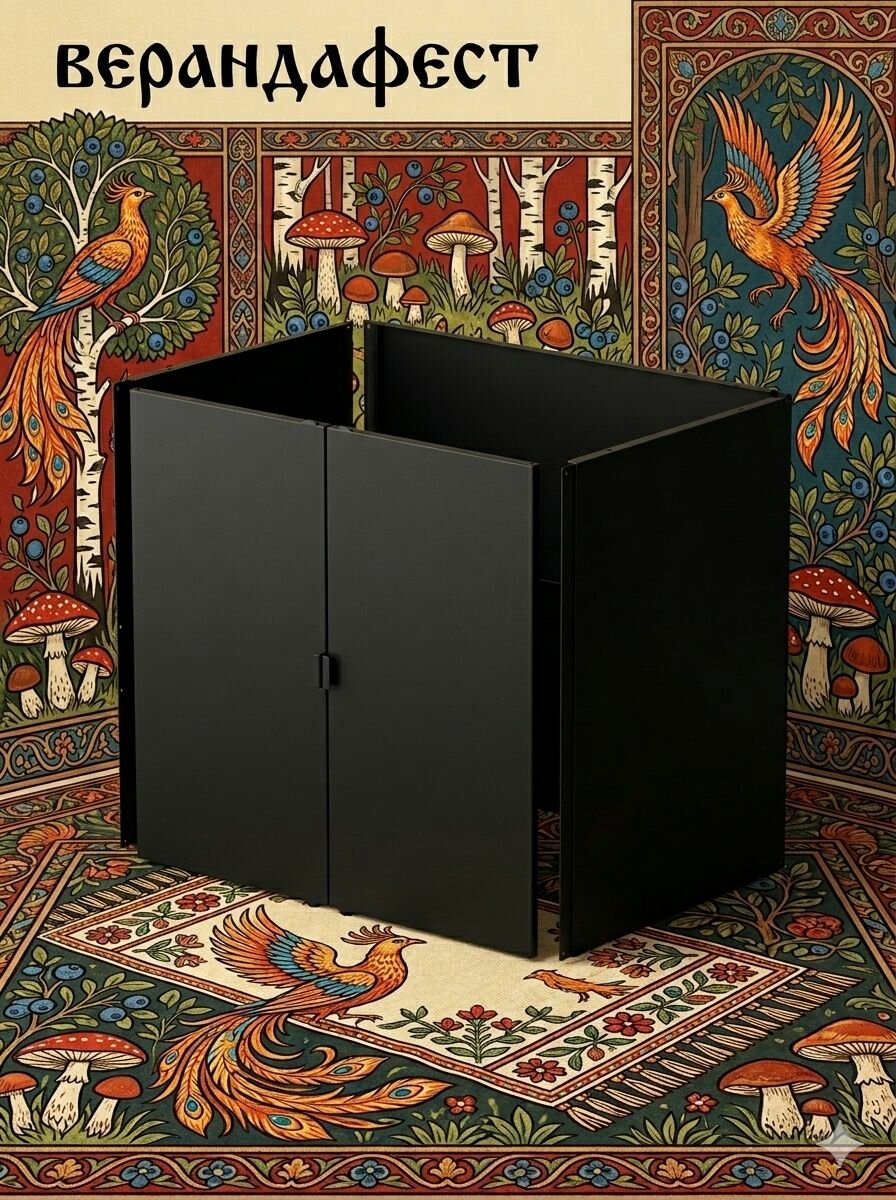 VERANDA: Садовая Кухня - Комплект Обшивки - Уличная Модульная Кухня