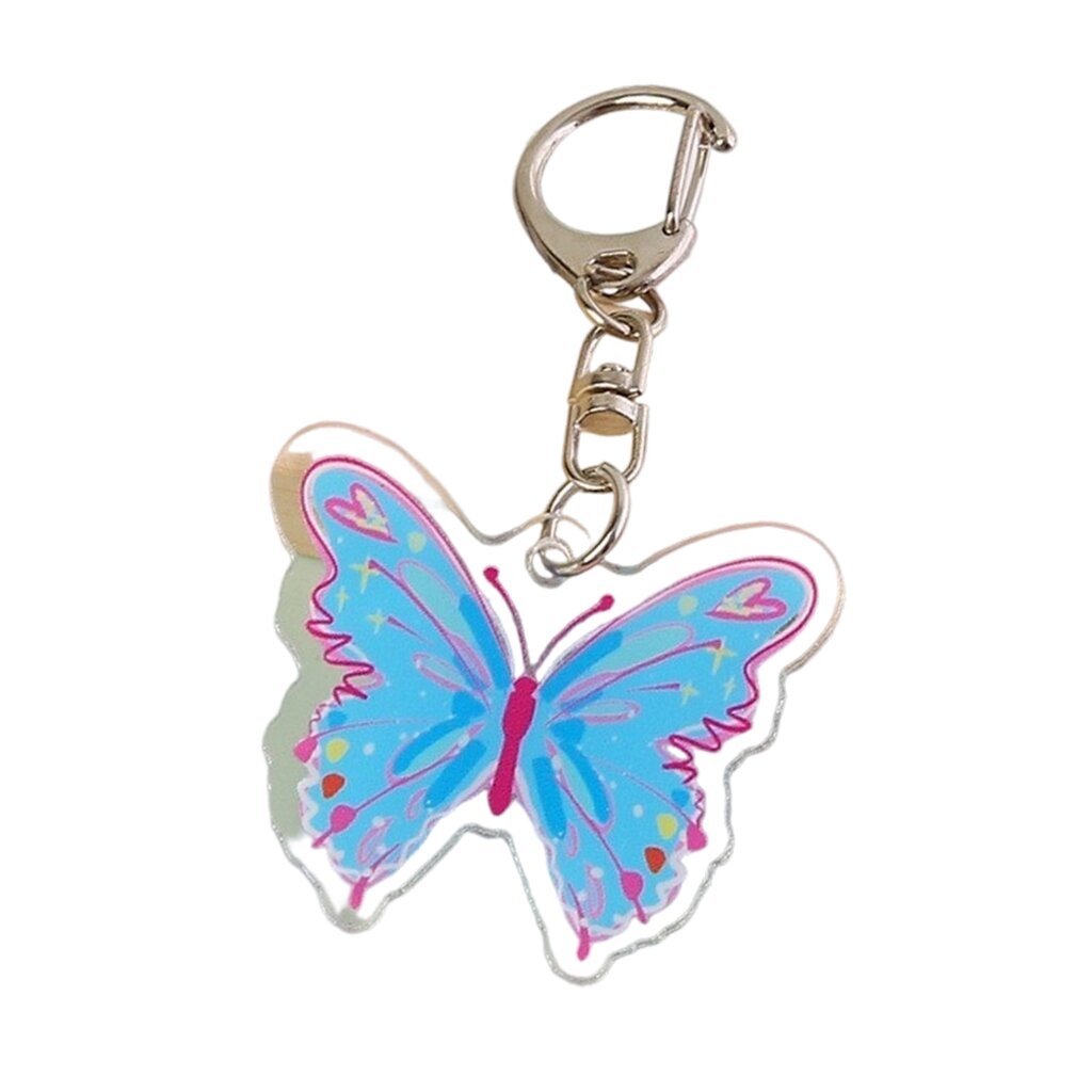 Брелок с дизайном бабочки Декоративные брелоки-бабочки для автомобильных брелоков, брелоков для кошельков и чехлов для мобильных телефонов