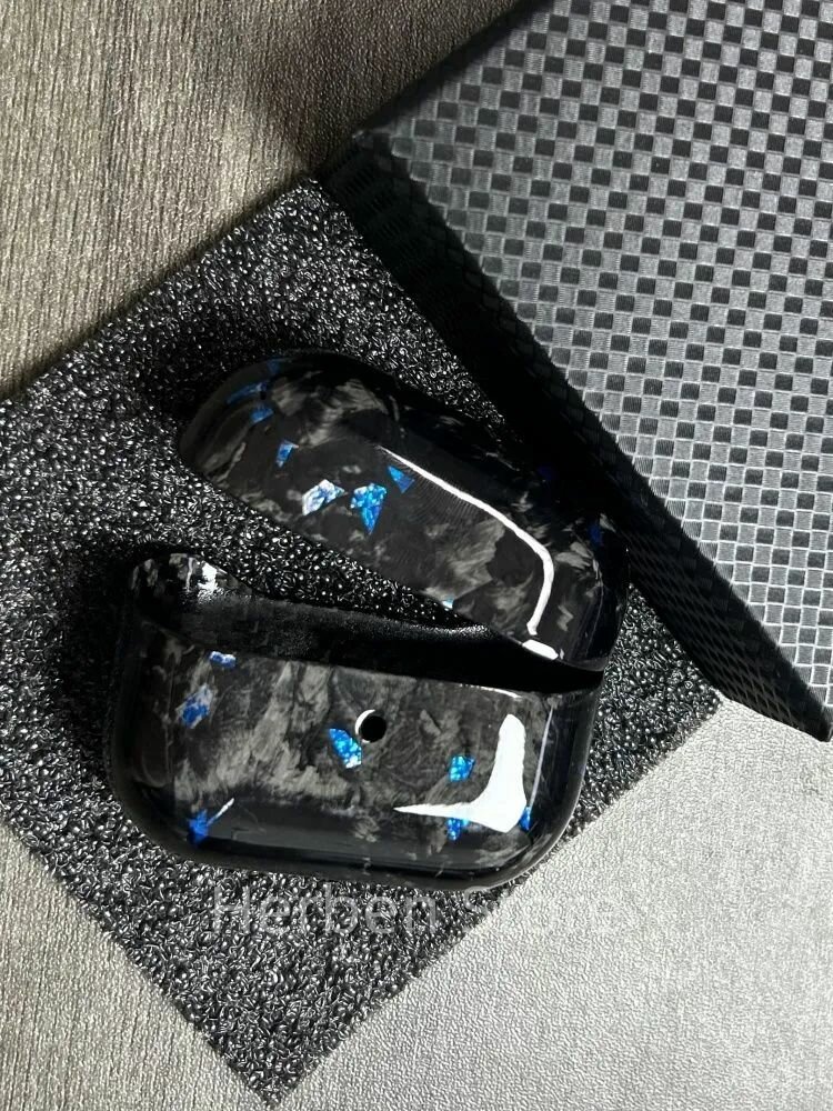 Защитный чехол Samsung Galaxy Buds 3 pro Корпус из углеродного волокна