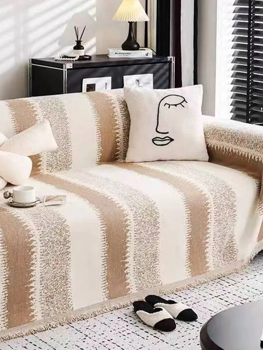 Накидки на диван 180х300 дивандек Parisienne