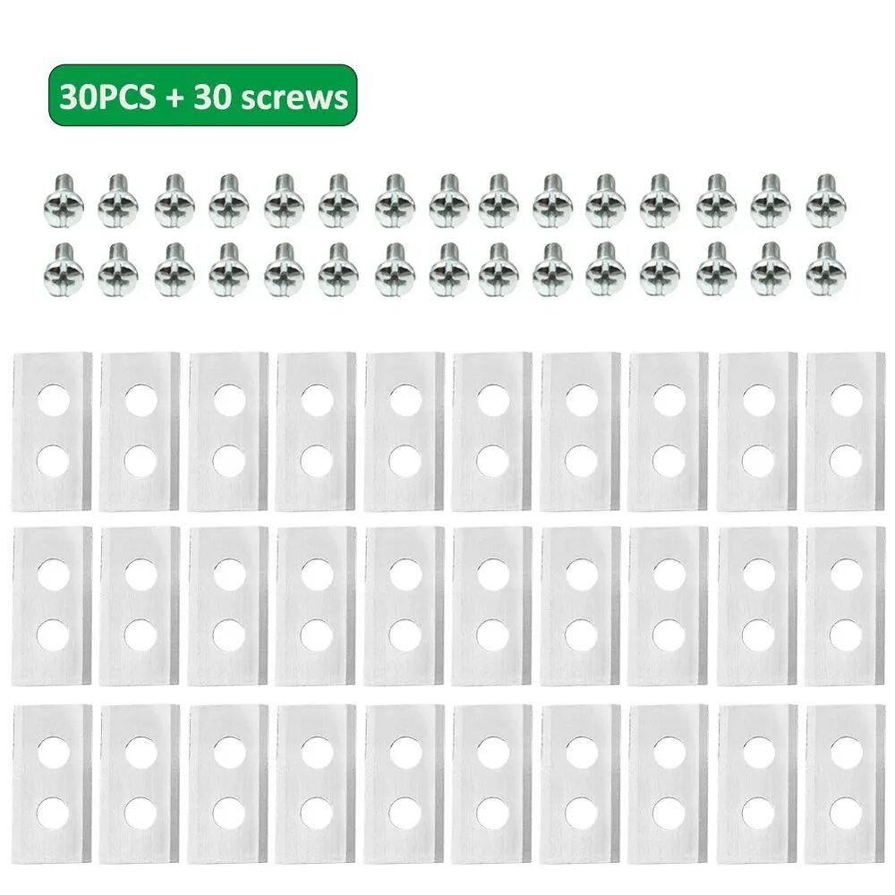 Запчасть для секатора, сучкореза лезвия для газонокосилки-робота Worx Landroid нержавеющая сталь 30 шт.