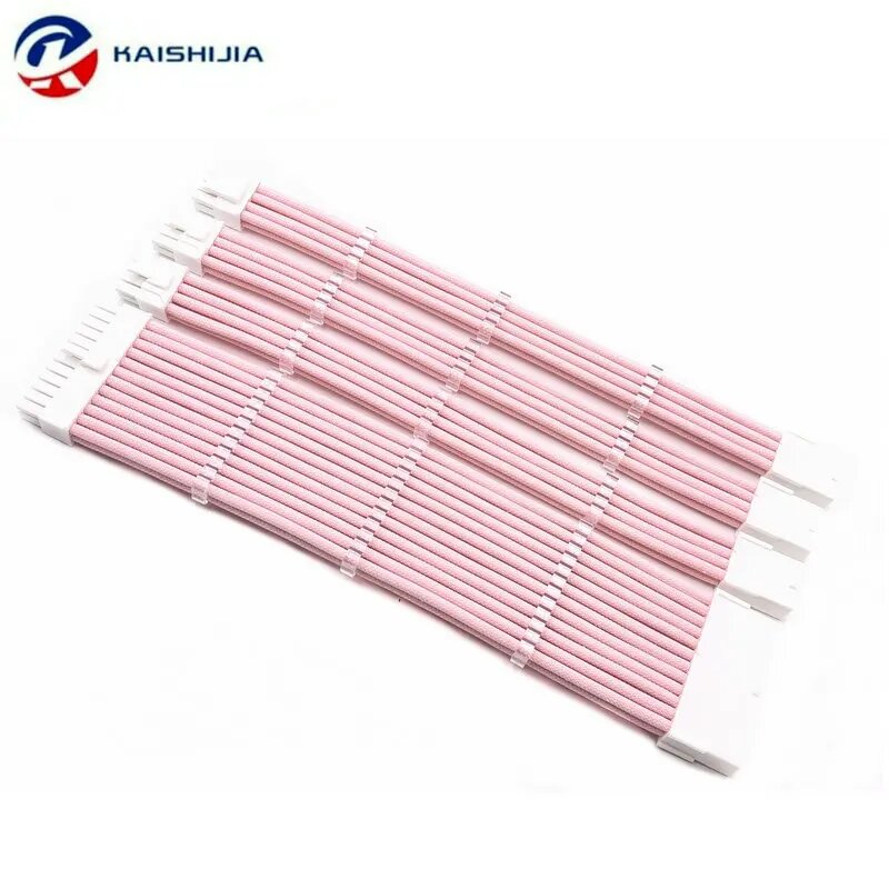 Кабель-переходник розовый/светло-голубой, PCIE 8Pin, 30 см