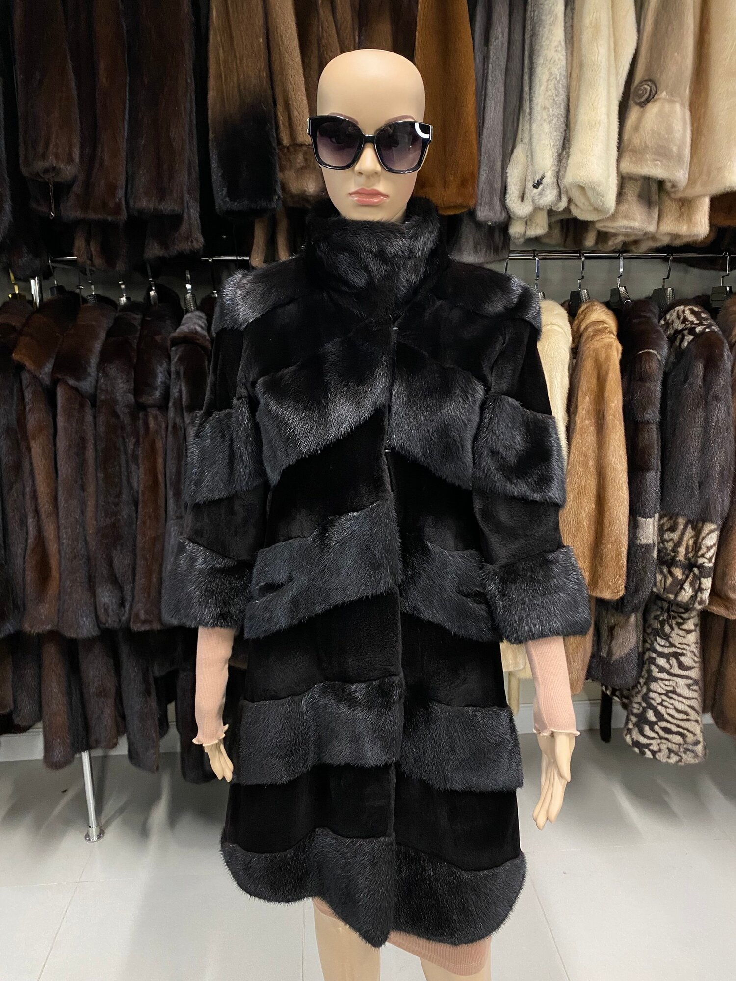 Шуба. Стриженная. Норка. Италия 40-42 р.