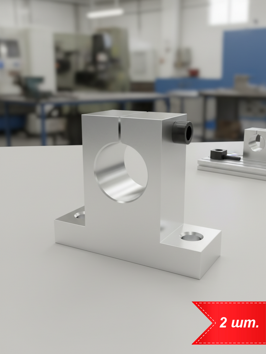 Держатель вала 10 мм SK10 из дюралюминиевого сплава (2 шт.)