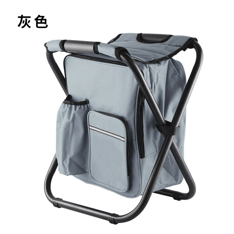 Стул складной туристический, кресло для рыбалки, 2в1, стул с рюкзаком рыболовный, рюкзак туристический