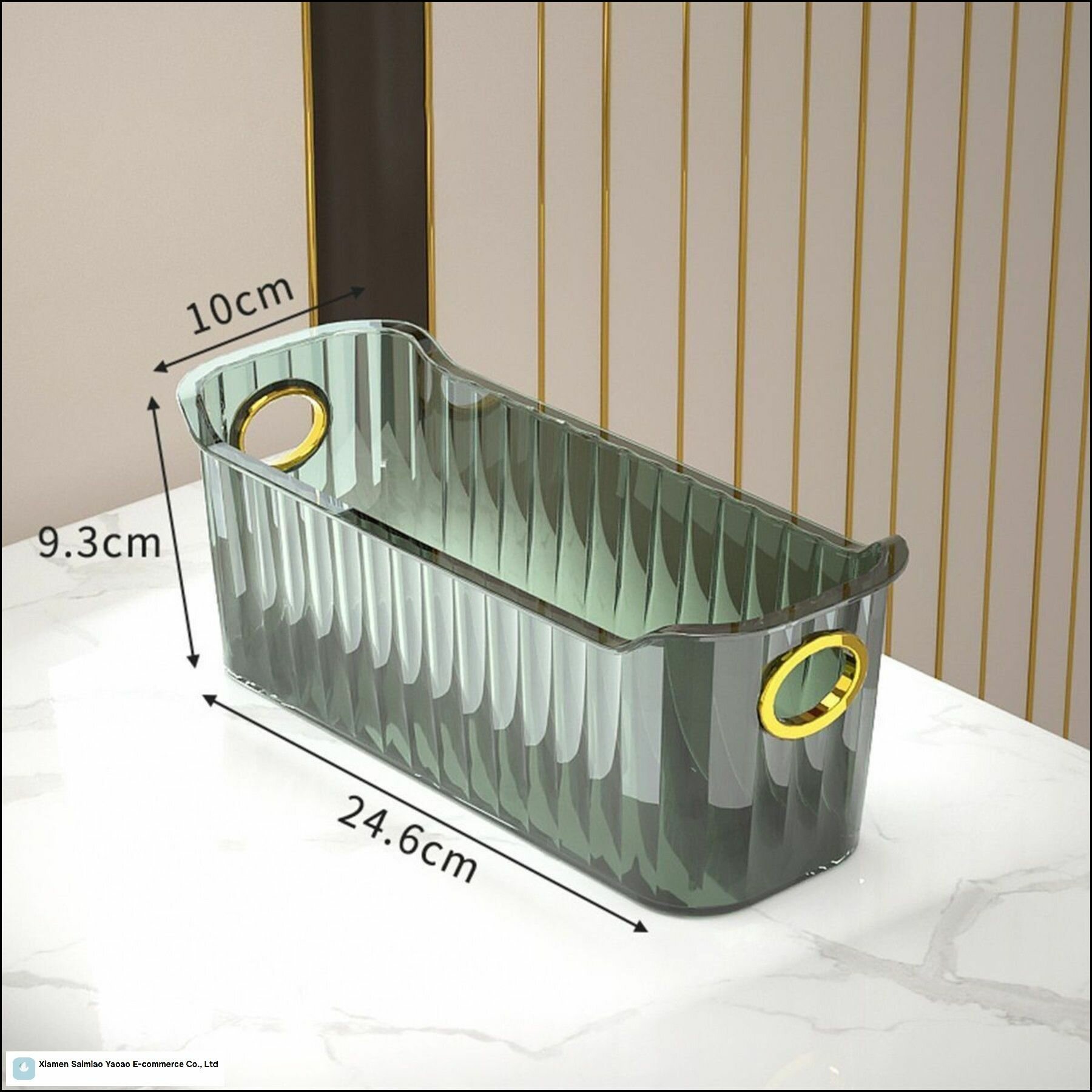 Зеленый Контейнер- ключница для хранения вещей на кухне, в ванной, гостиной