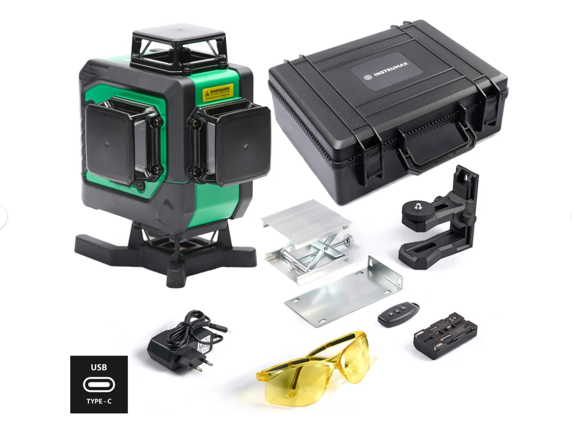 Лазерный уровень Instrumax GL 4-360 Master SET (IM0175)