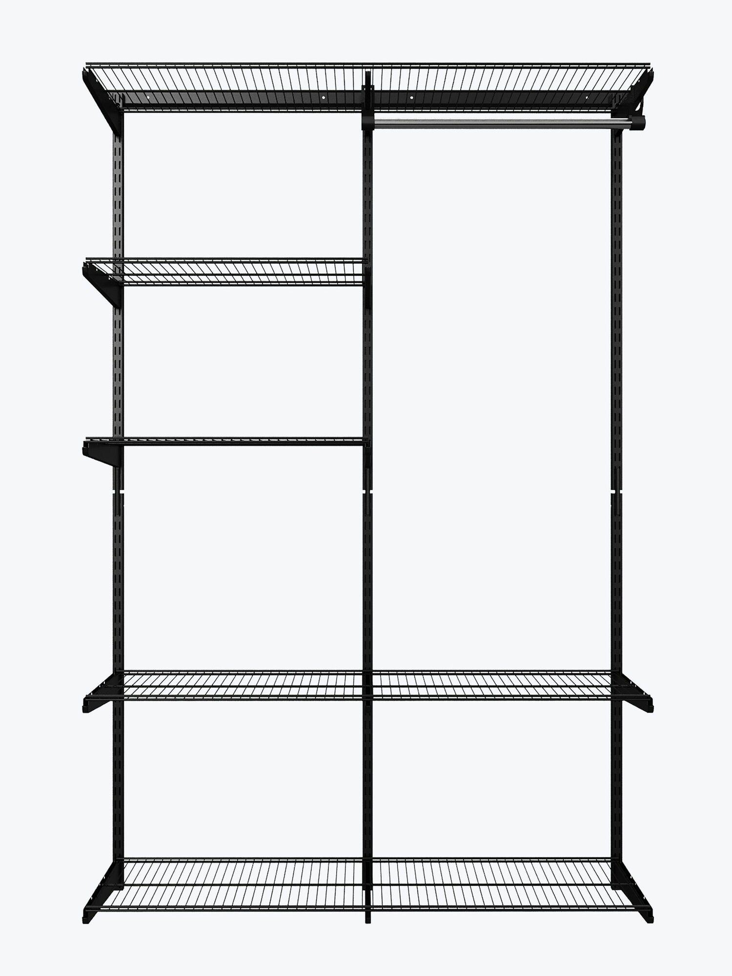 Гардеробная система Volazzi Home, №57 черный,188х35х192 см