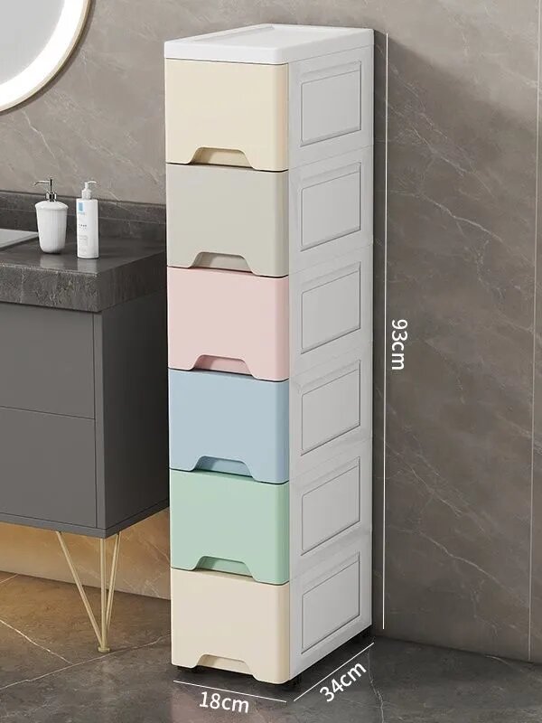 Тумба для ванной, 18х34х93 см