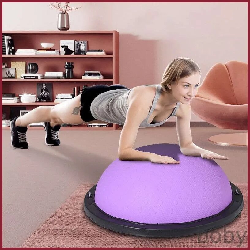 Балансировочная Полусфера для фитнеса и йоги, балансировочная платформа для тренировок и улучшения баланса