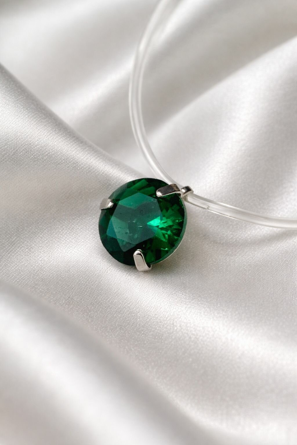 Подвеска, стекло, искусственный камень