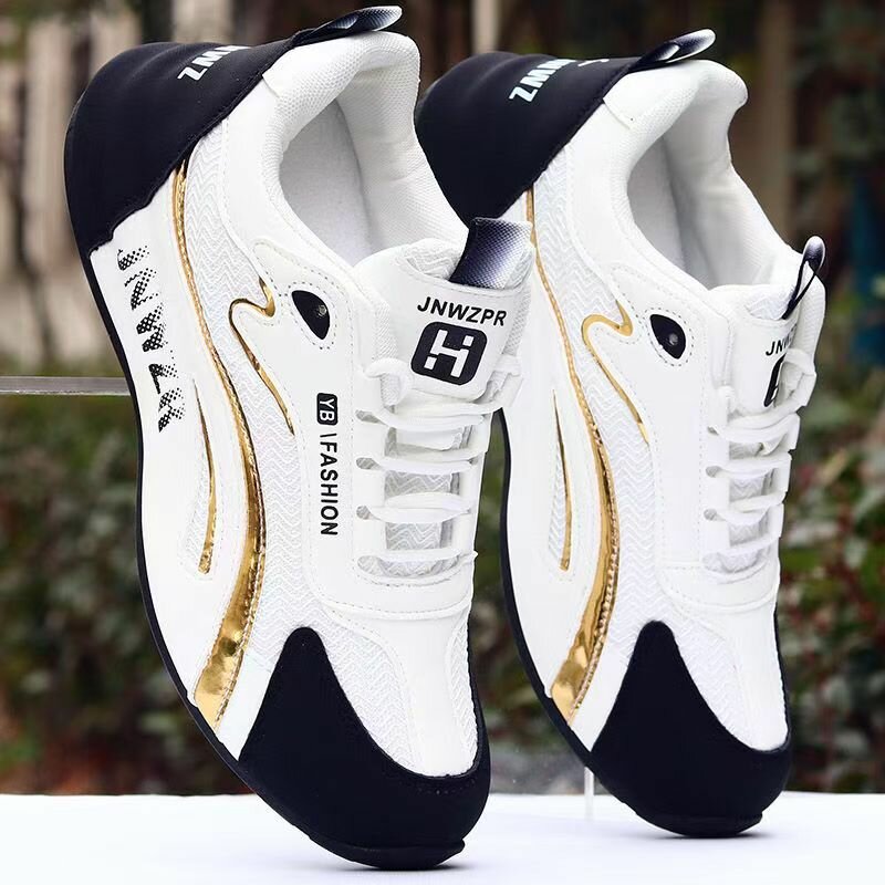 Мужские дышащие сетчатые кроссовки, новый летний стиль, сетчатый верх, мужские спортивные кроссовки, вращающаяся кнопка, повседневные кроссовки для бега в стиле «папиных кроссовок». EU:42