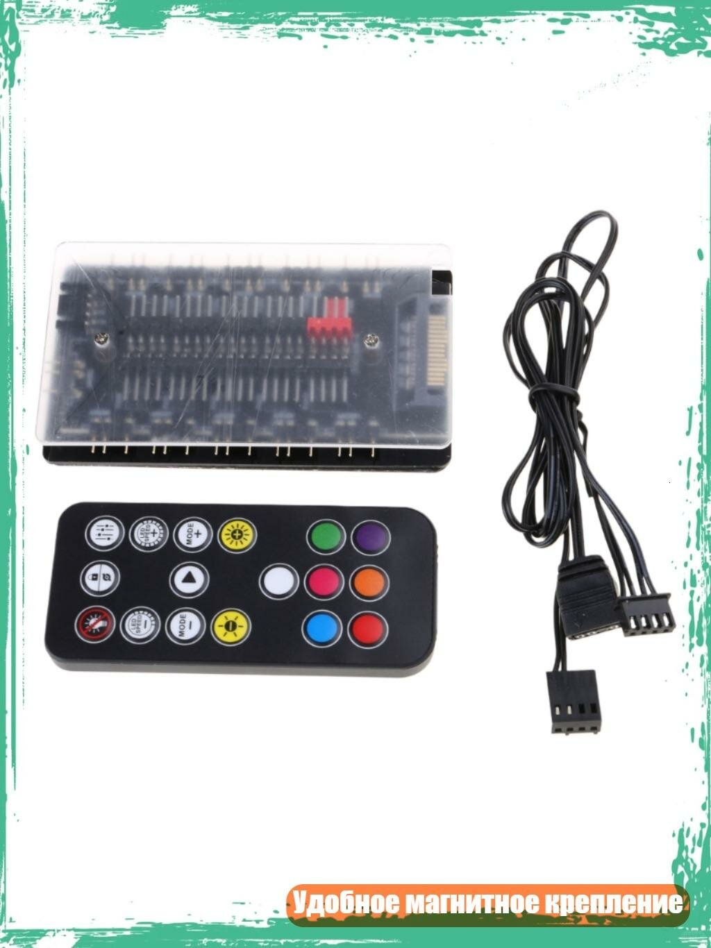 ARGB- и PWM-хаб для корпусных вентиляторов