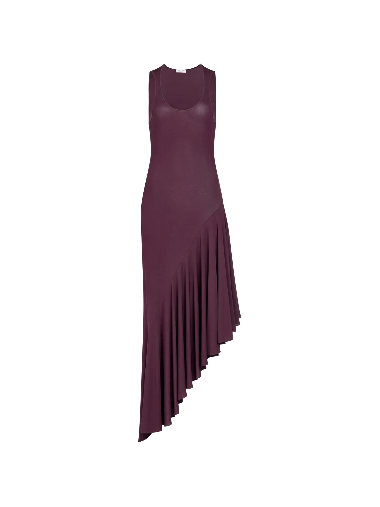 Платье Asymmetric ruffled dress