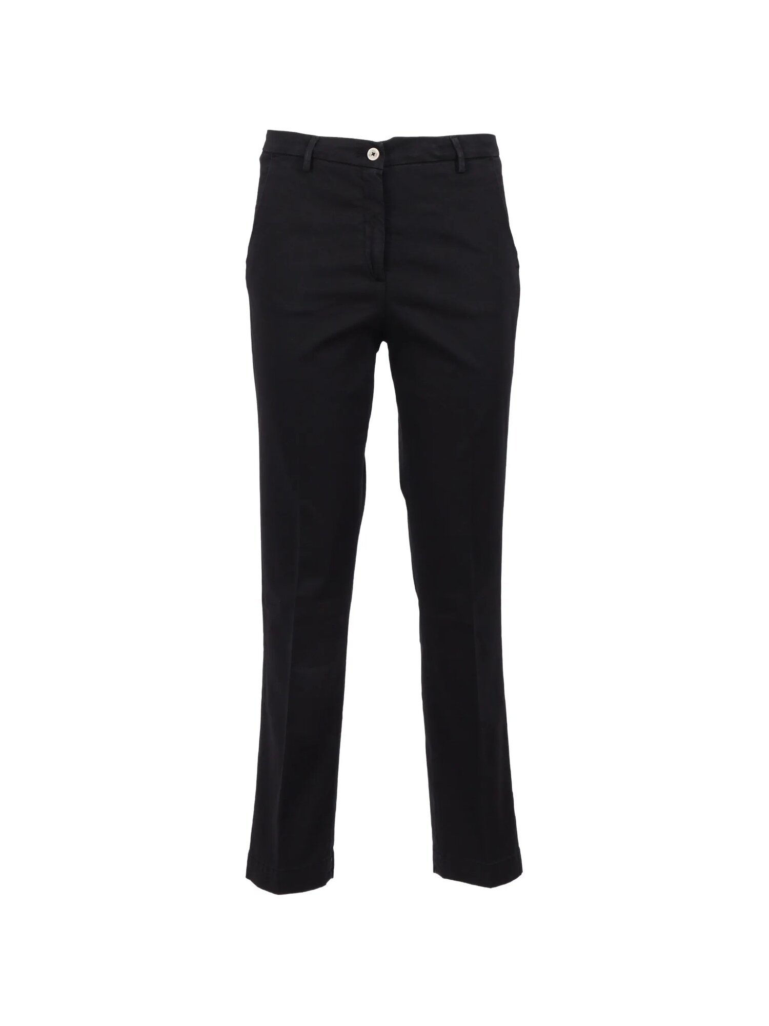 Брюки Button straight trousers
