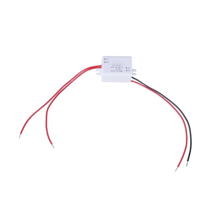Универсальный Преобразователь Напряжения Адаптера Питания AC85V-265V в DC12V 250mA для Светодиодных Ламп, Камер Наблюдения и Маршрутизаторов