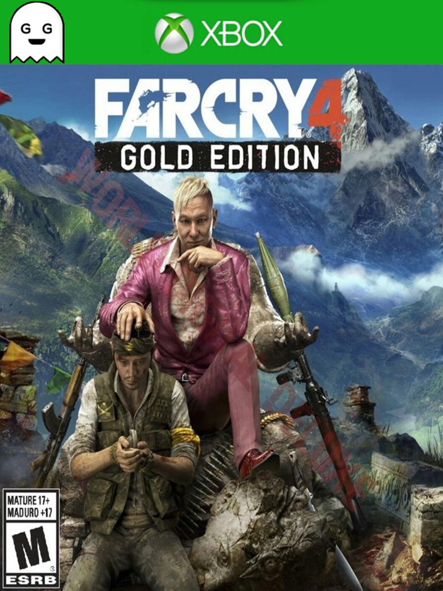 Игра Far Cry 4 Gold Edition, цифровой ключ для Xbox One/Series X|S, русская озвучка, Аргентина