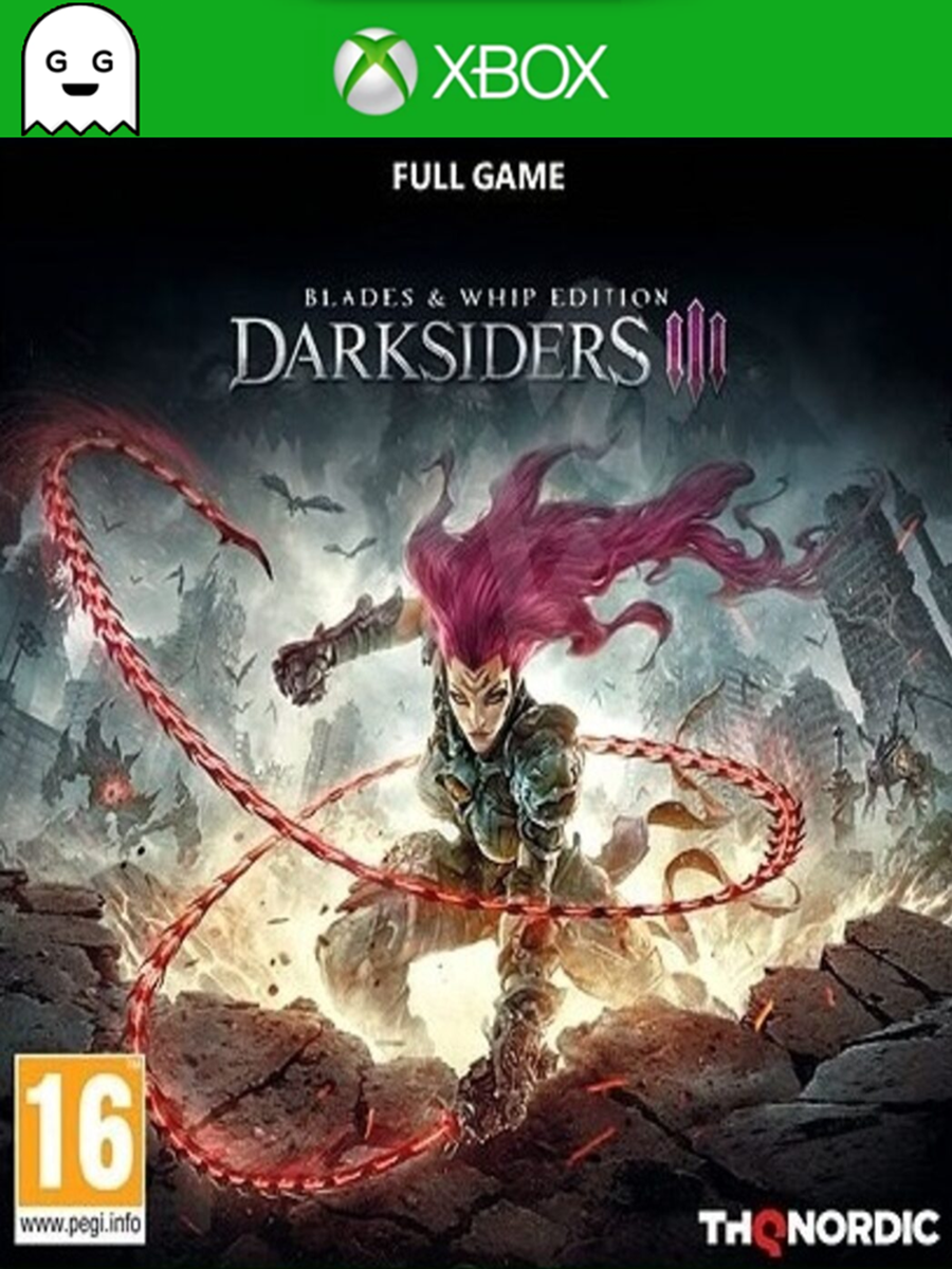 Игра Darksiders III - Blades & Whip Edition, цифровой ключ для Xbox One/Series X|S, Русская озвучка, Аргентина