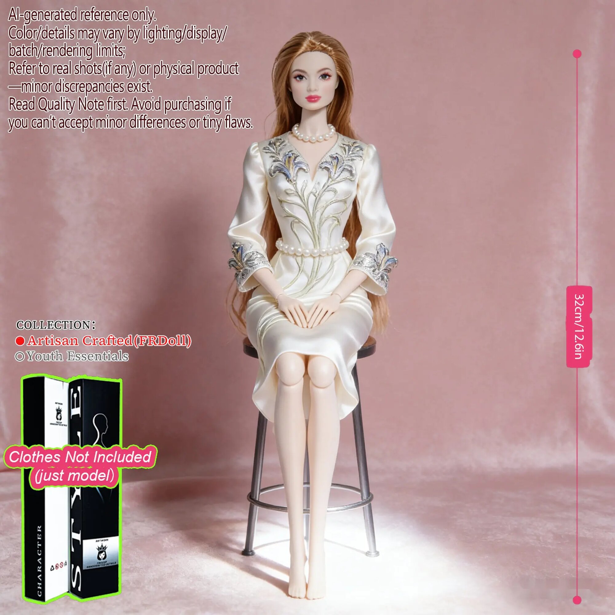BJD кукла 1/6 (32 см), кожаная, шарнирная TypeG