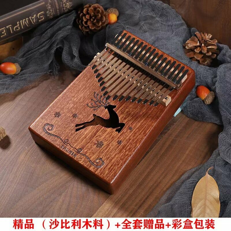 Производитель в наличии, калимба с 17 нотами, калимба для начинающих, инструмент для игры на пальцах, калимба-пианино