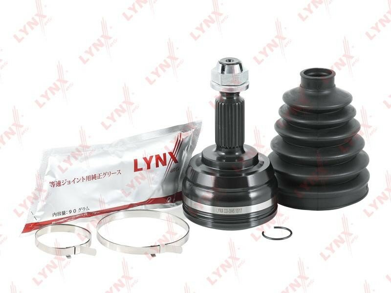 ШРУС наружный LYNX AUTO CO-3845 Renault Duster 1.5D-1.6 10->, Fluence 1.5D-2.0 10->, Megane III 1.4-1.9D 08->, Scenic III 1.4-1.6D 09->, комплект