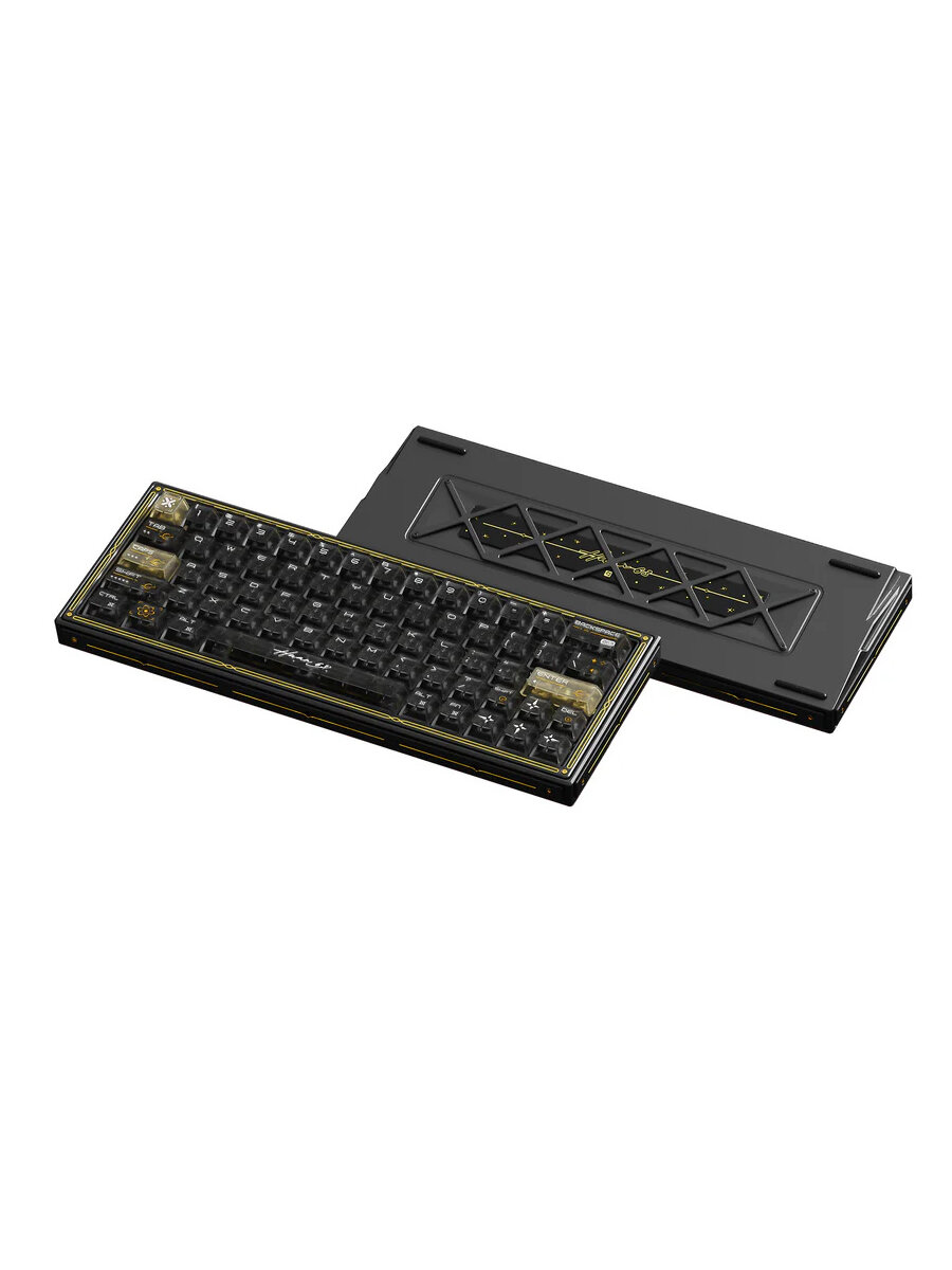 Wlmouse Huan63 Black Starlight Switch (Custom Gateron), черный, игровая проводная клавиатура