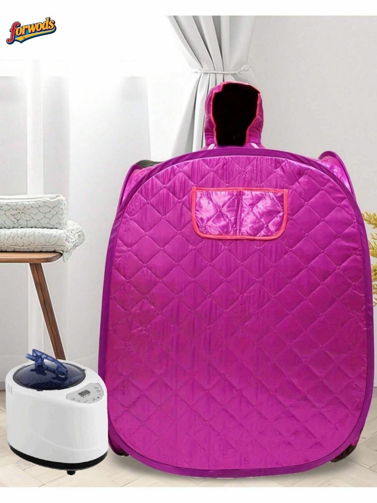 Портативная паровая сауна, индивидуальный домашний спа - салон Используется ниже 175 см в высоту.