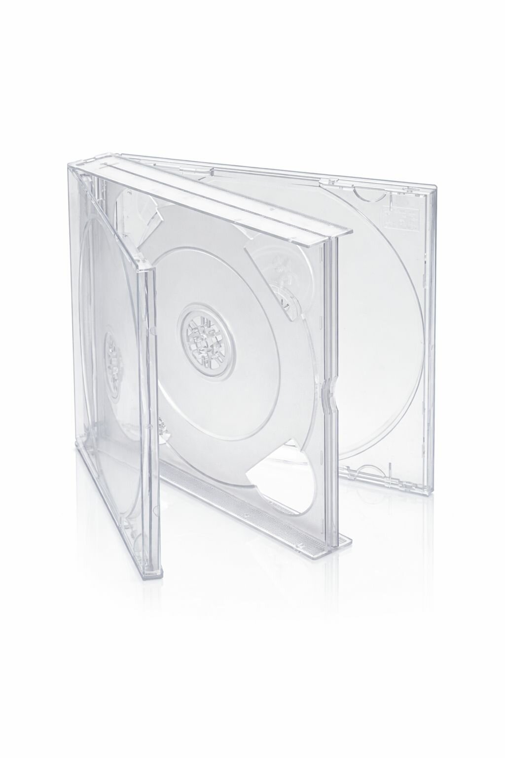 Коробочка для CD дисков Jewel бокс на 4-CD, 1 шт