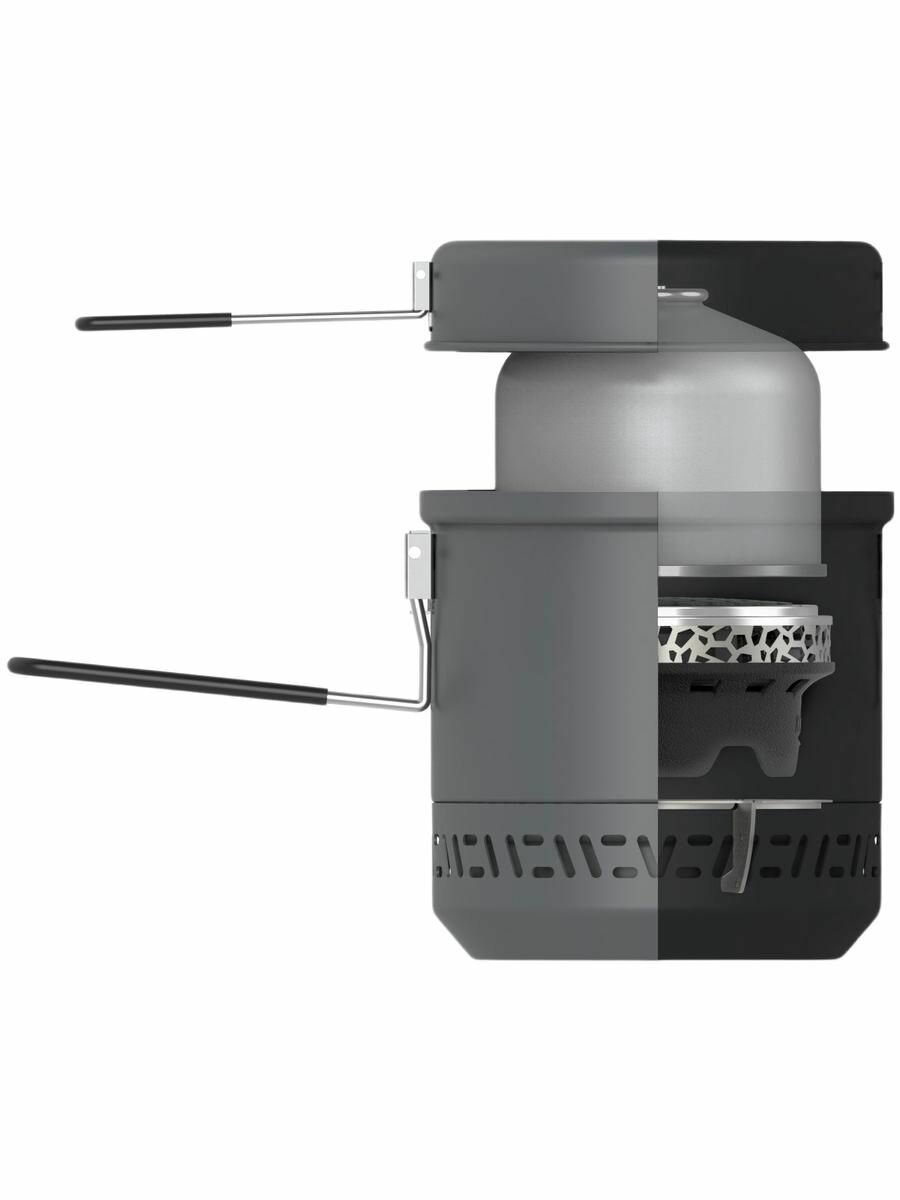 Газовая горелка KOVEA Alpine Master KGB-1701, серебристый, пьезоподжига нет