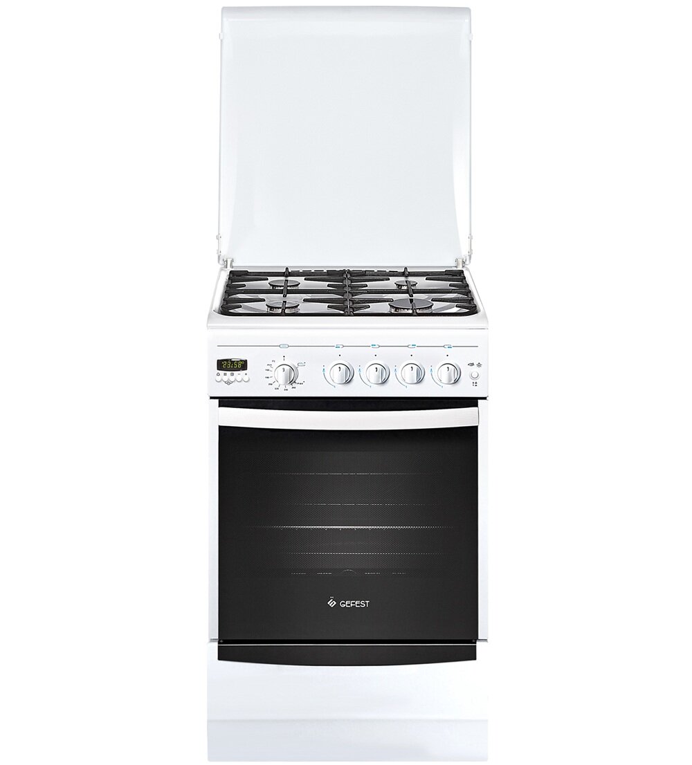 Газовая плита ПГ 5100-04 GEFEST, белый
