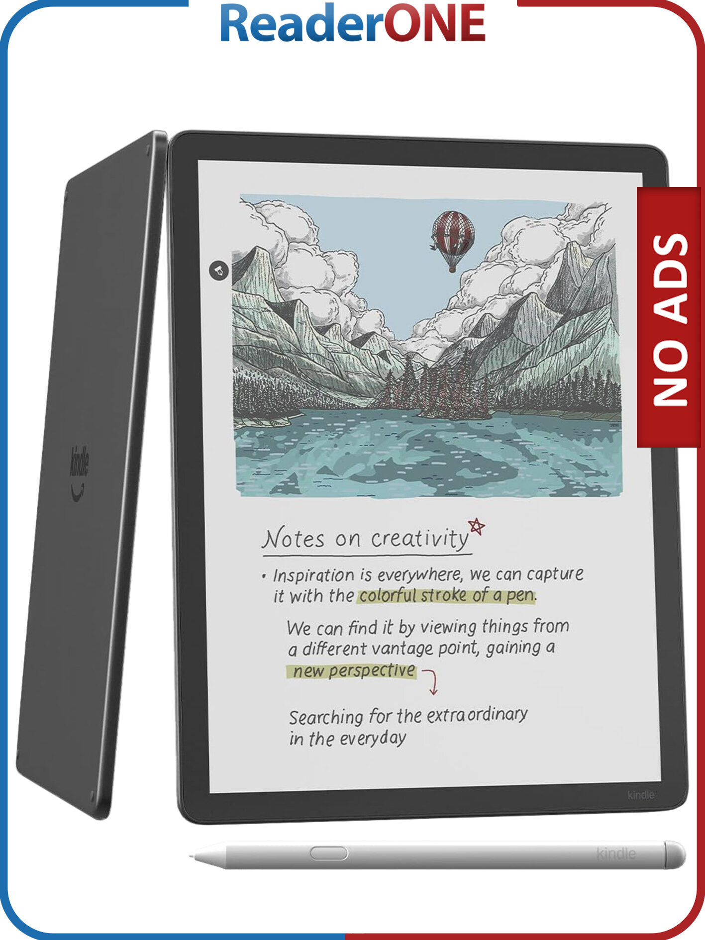 Электронная книга Amazon Kindle Scribe Colorsoft, 64Gb, цветной дисплей,11", Graphite