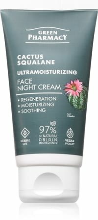 Крем для лица Green Pharmacy Cactus & Squalane Night Face Cream, 50 мл