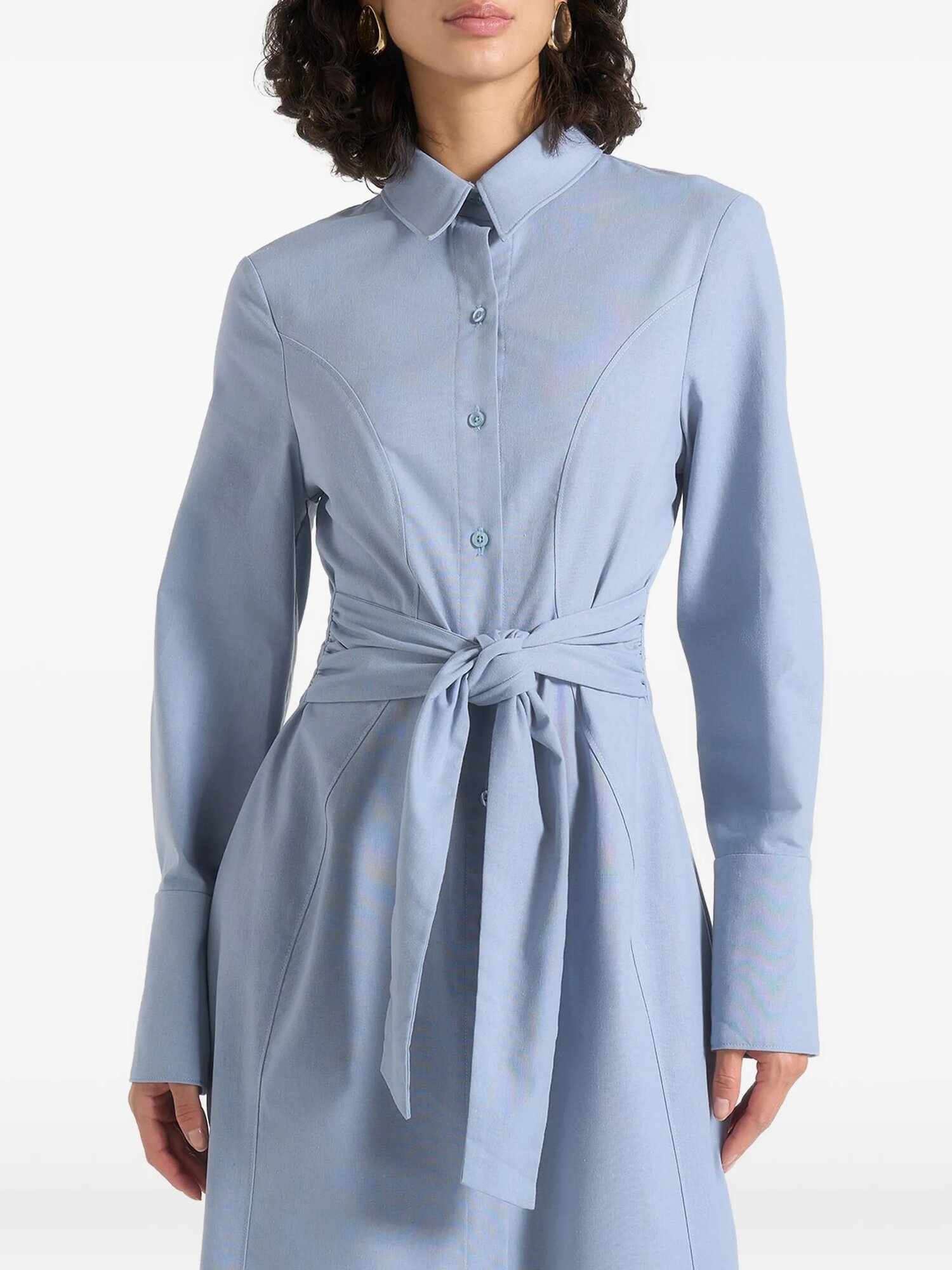 Платье Fern tie-waist midi dress