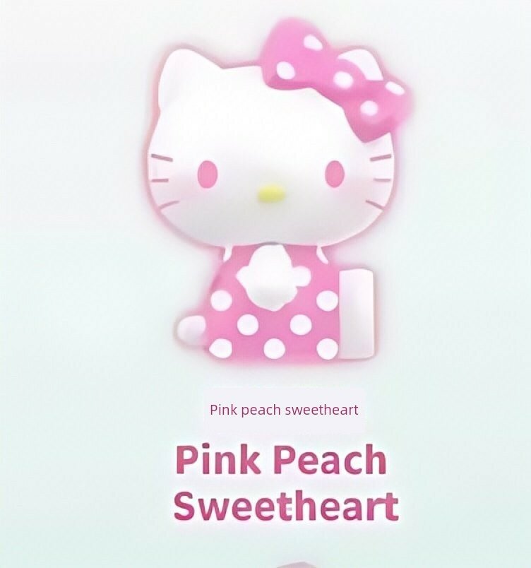 Оригинальные милые фигурки Hello Kitty из серии Summer Rainbow Candy от TOPTOY: очаровательные разноцветные кошечки в