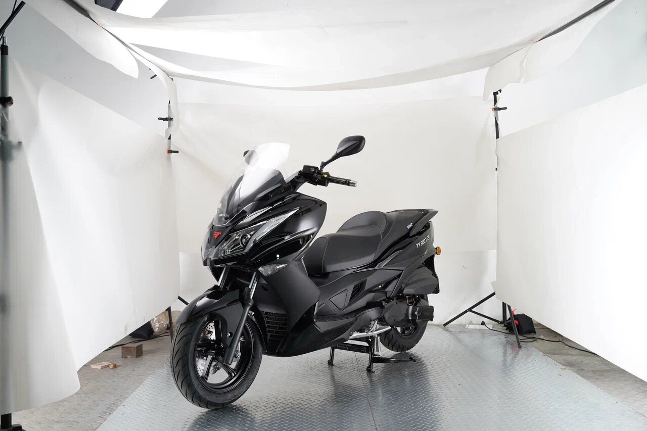 Скутер VMC Z1 TY300T-2E (276) (эптс) ( матовый черный ) артикул 25130 С ПТС В заводской упаковке требует финальной сборки.