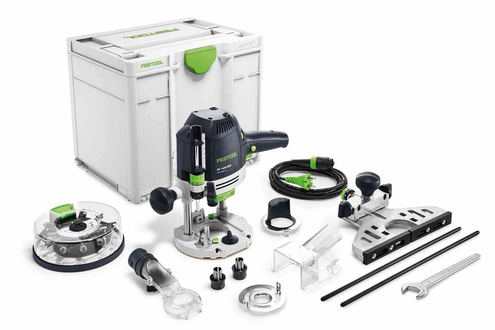 Вертикальный фрезер Festool OF 1400 EBQ-Plus + набор фрез 576540