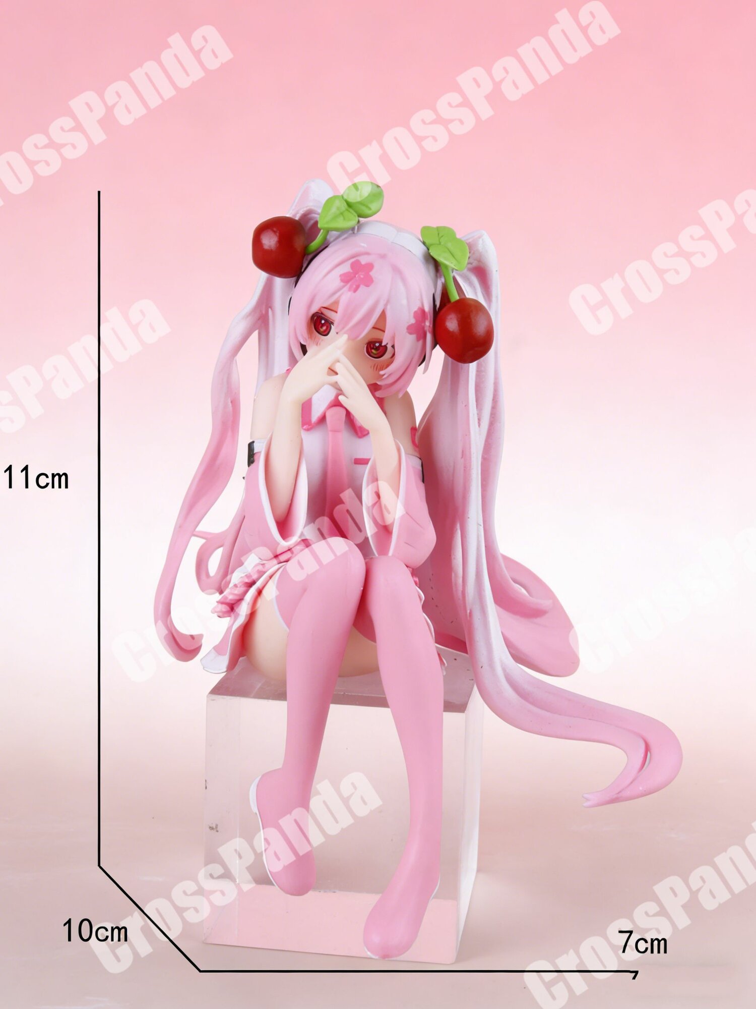 Фигурка Hatsune Miku "Сакура", пластик, 14 см, коллекционная, в подарочной упаковке