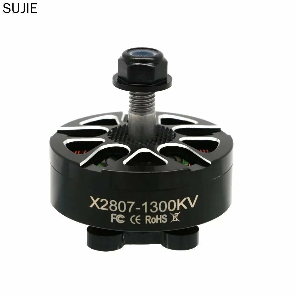 Uangel X2807 - бесщеточный мотор 1 шт 2807 1300KV для 2-6S LiPo. Высокая мощность, плавный ход. Для RC моделей: самолетов, автомобилей, катеров.