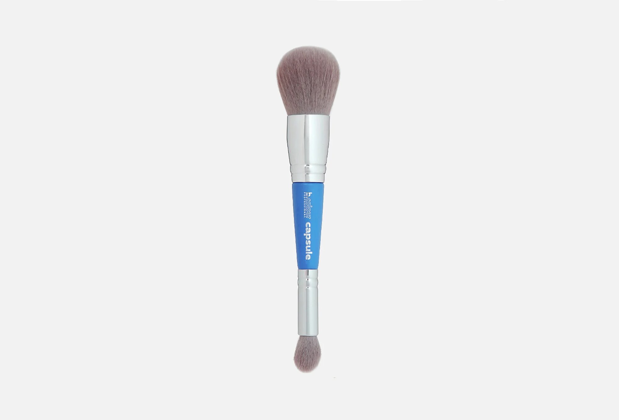 Кисть Mivis Blue B.Colour Professional, для макияжа лица, двусторонняя, многофункциональная