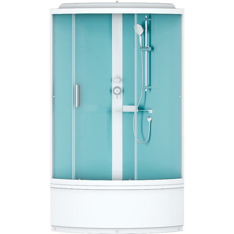 Душевая кабина AM.PM X-Joy 90x90 W88C-401A-090WT белый профиль, без гидромассажа