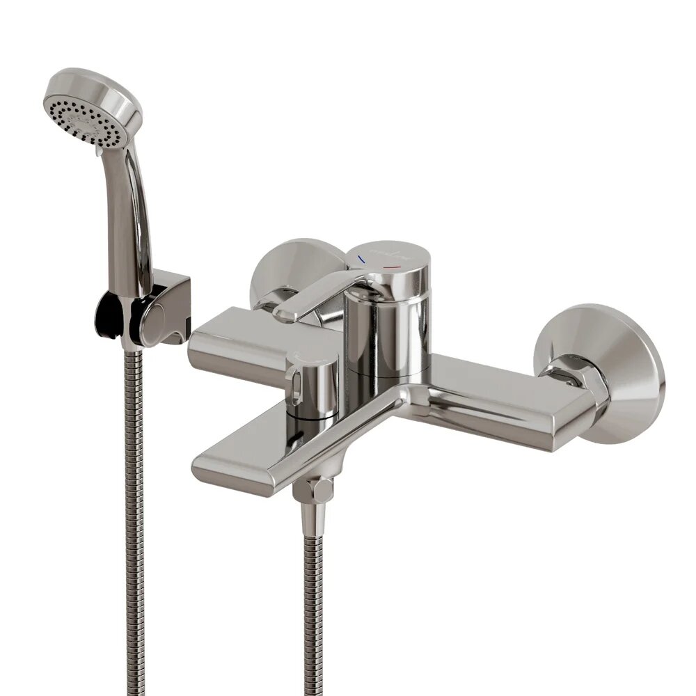 Смеситель для ванны 35k MIXLINE ML40-01 "Flat"