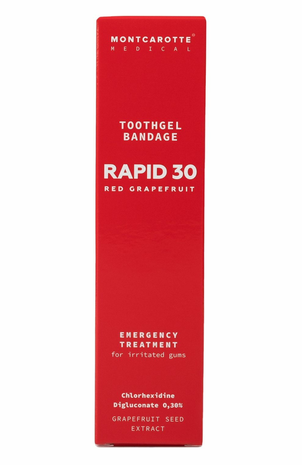 Зубной гель-бандаж для полости рта RAPID 30 Red Grapefruit (30ml) Montcarotte