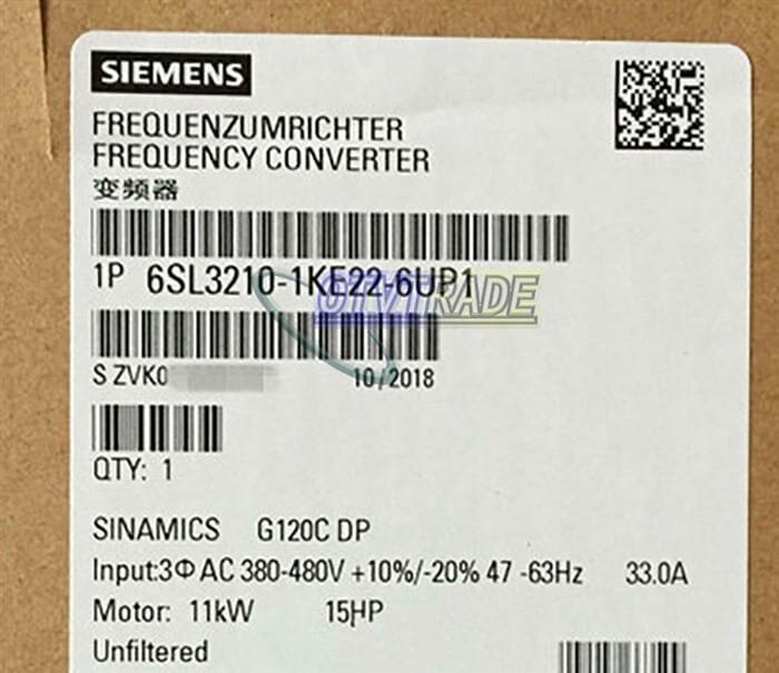 Модуль SIEMENS 6SL3210-1KE22-6UP1 6SL3 210-1KE22-6UP1