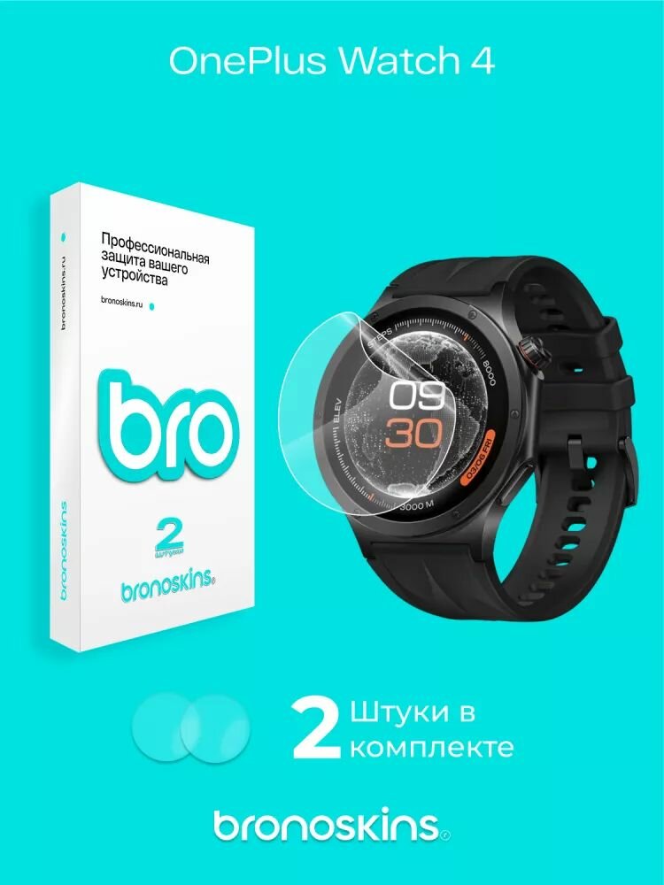 Глянцевая защитная пленка на Экран часов OnePlus Watch 4