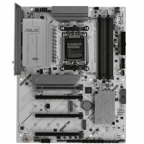Материнская плата ASUS B850 MAX GAMING WIFI W - AM5, AMD B850, 4xDDR5-5600 МГц, 1xPCI-Ex16, 3xM.2, ATX