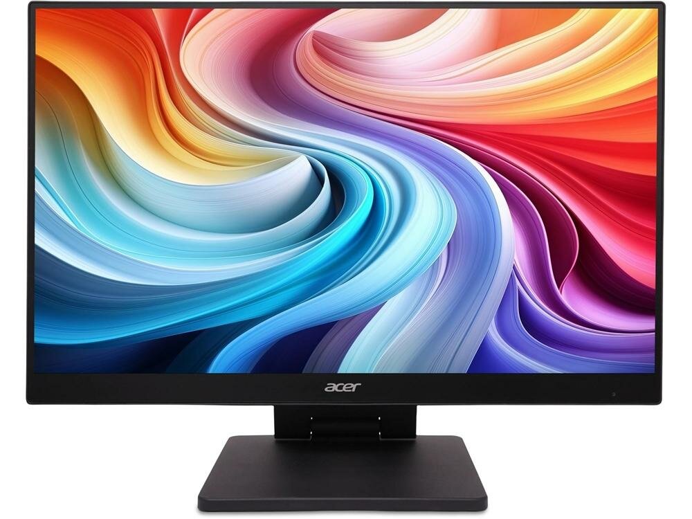 Монитор Acer 21.5" UT222QEbmiphzx черный IPS LED 4ms 16:9 HDMI M/M глянцевая 300cd 178гр/178гр 1920x1080 100Hz VGA DP FHD USB Touch 3.5кг